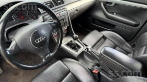 Melns Audi A4 2001 Rīga, ar dzinēja tilpumu 1.90 L un nobraukumu 335 tūkst. km par 2750 €, foto 12 vietnē AUTOMOTO.COM.LV