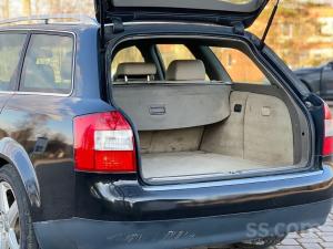 Black Audi A4 2001 in Cesis, with an engine capacity of 2.50 L and mileage of 322 thousand km for 1890 €, photo 12 on AUTOMOTO.COM.LV