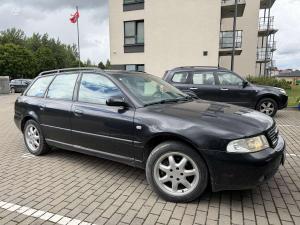 Черный Ауди А4 2001 в Каунас, объемом двигателя 1.60 л и пробегом 320 тыс. км за 1000 €, фото  на AUTOMOTO.COM.LV