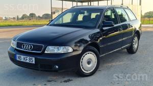 Black Audi A4 2001 in Bauska, with an engine capacity of 1.90 L and mileage of 306 thousand km for 2550 €, photo  on AUTOMOTO.COM.LV