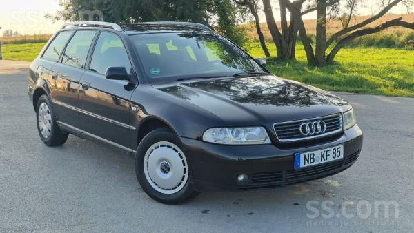 Melns Audi A4 2001 Bauska, ar dzinēja tilpumu 1.90 L un nobraukumu 306 tūkst. km par 2550 €, foto 3 vietnē AUTOMOTO.COM.LV