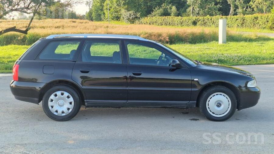 Black Audi A4 2001 in Bauska, with an engine capacity of 1.90 L and mileage of 306 thousand km for 2550 €, photo 5 on AUTOMOTO.COM.LV