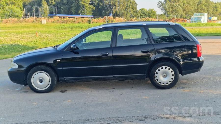 Black Audi A4 2001 in Bauska, with an engine capacity of 1.90 L and mileage of 306 thousand km for 2550 €, photo 9 on AUTOMOTO.COM.LV