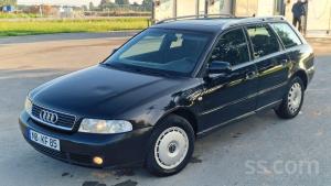 Black Audi A4 2001 in Bauska, with an engine capacity of 1.90 L and mileage of 306 thousand km for 2550 €, photo 10 on AUTOMOTO.COM.LV