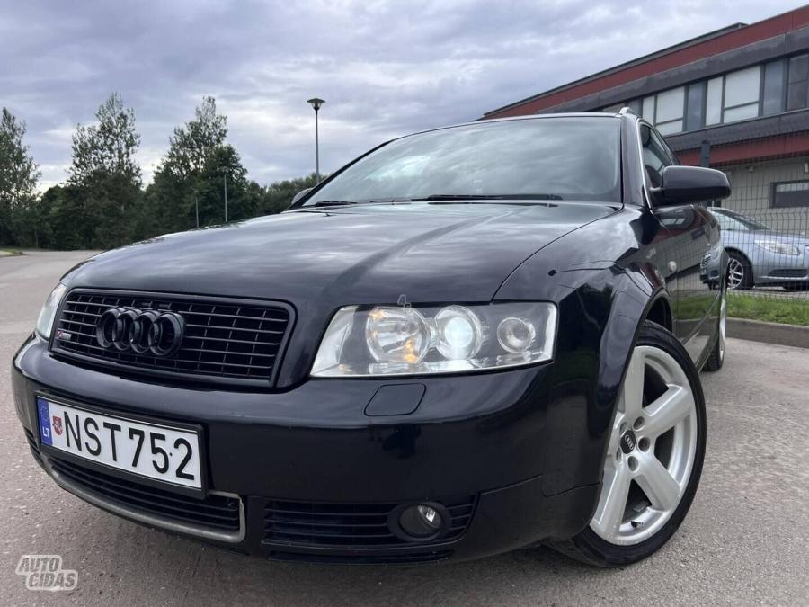 Melns Audi A4 2001 Alīta, ar dzinēja tilpumu 1.90 L un nobraukumu 421 tūkst. km par 1995 €, foto 4 vietnē AUTOMOTO.COM.LV