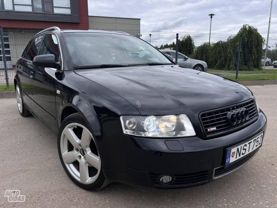 Melns Audi A4 2001 Alīta, ar dzinēja tilpumu 1.90 L un nobraukumu 421 tūkst. km par 1995 €, foto 5 vietnē AUTOMOTO.COM.LV
