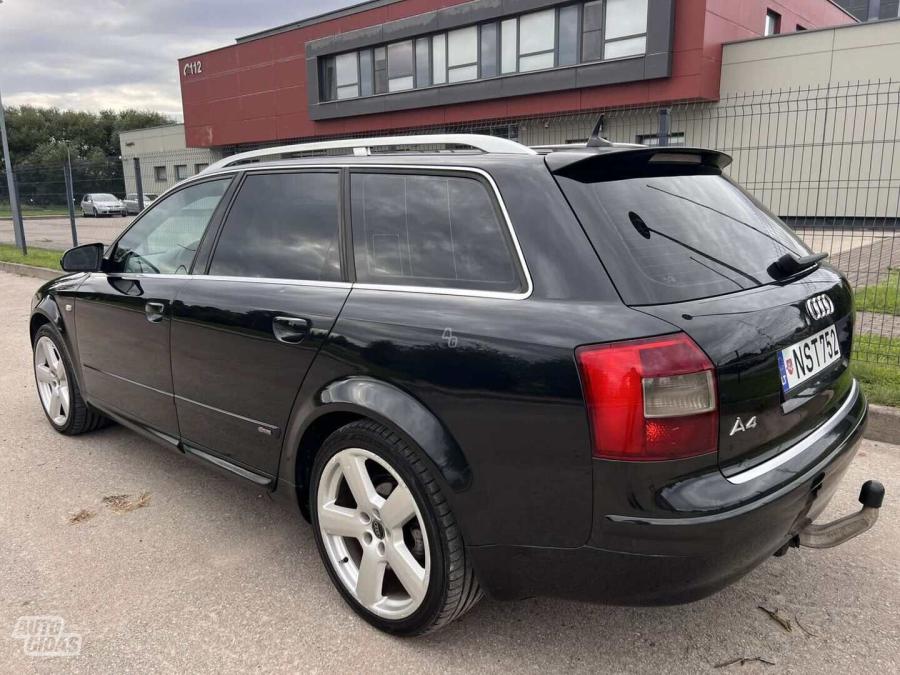 Melns Audi A4 2001 Alīta, ar dzinēja tilpumu 1.90 L un nobraukumu 421 tūkst. km par 1995 €, foto 11 vietnē AUTOMOTO.COM.LV