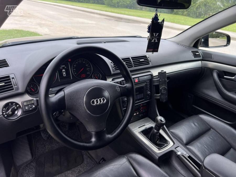 Melns Audi A4 2001 Alīta, ar dzinēja tilpumu 1.90 L un nobraukumu 421 tūkst. km par 1995 €, foto 22 vietnē AUTOMOTO.COM.LV