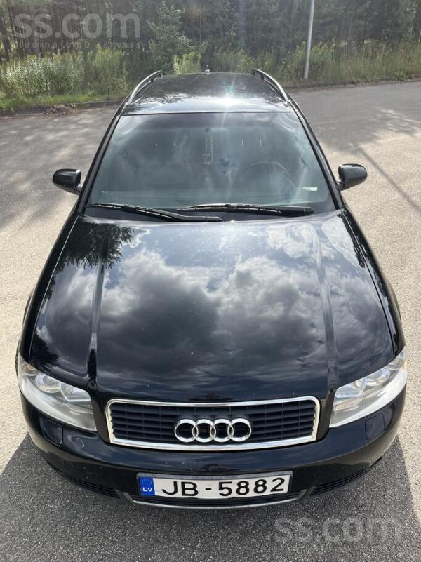 Melns Audi A4 2001 Rīga, ar dzinēja tilpumu 2.50 L un nobraukumu 418 tūkst. km par 1400 €, foto 2 vietnē AUTOMOTO.COM.LV