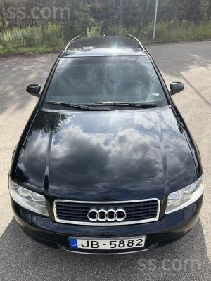 Black Audi A4 2001 in Riga, with an engine capacity of 2.50 L and mileage of 418 thousand km for 1400 €, photo 3 on AUTOMOTO.COM.LV