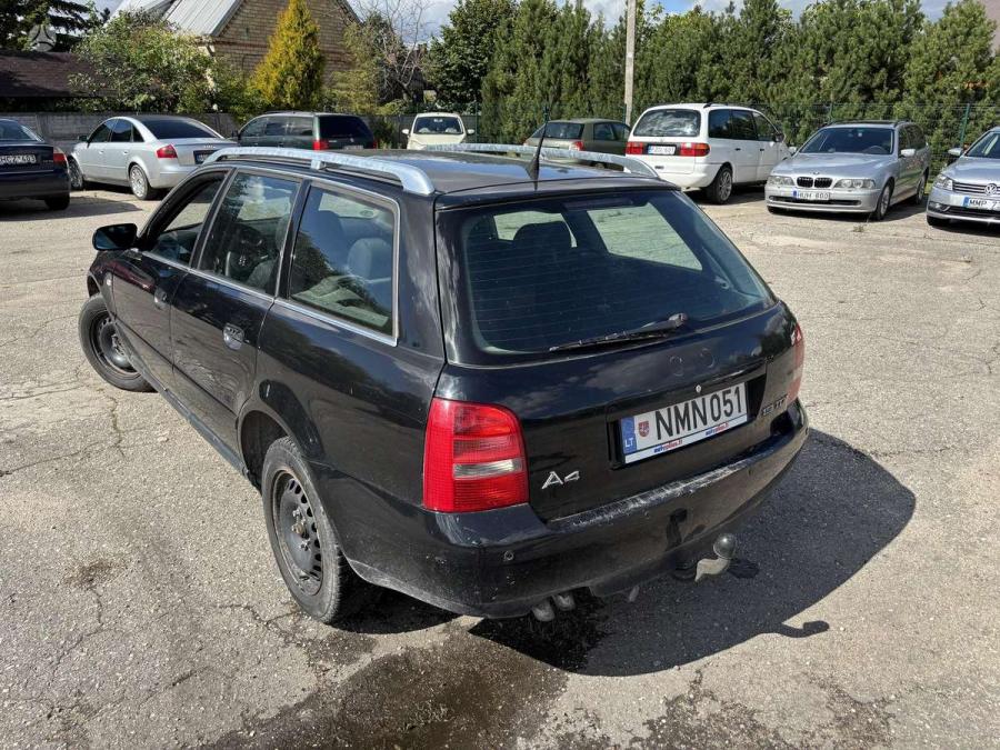 Black Audi A4 2001 in Joniskis, with an engine capacity of 1.90 L and mileage of 300 thousand km for 500 €, photo 5 on AUTOMOTO.COM.LV