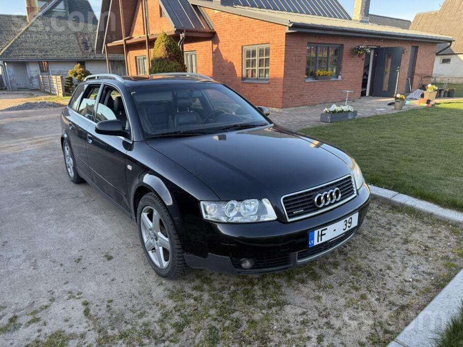 Черный Ауди А4 2001 в Талси, объемом двигателя 2.50 л и пробегом 460 тыс. км за 2100 €, фото 1 на AUTOMOTO.COM.LV