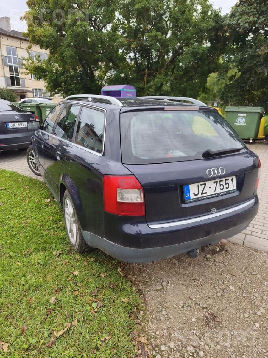 Melns Audi A4 2001 Tukums, ar dzinēja tilpumu 1.90 L un nobraukumu 419 tūkst. km par 895 €, foto 4 vietnē AUTOMOTO.COM.LV