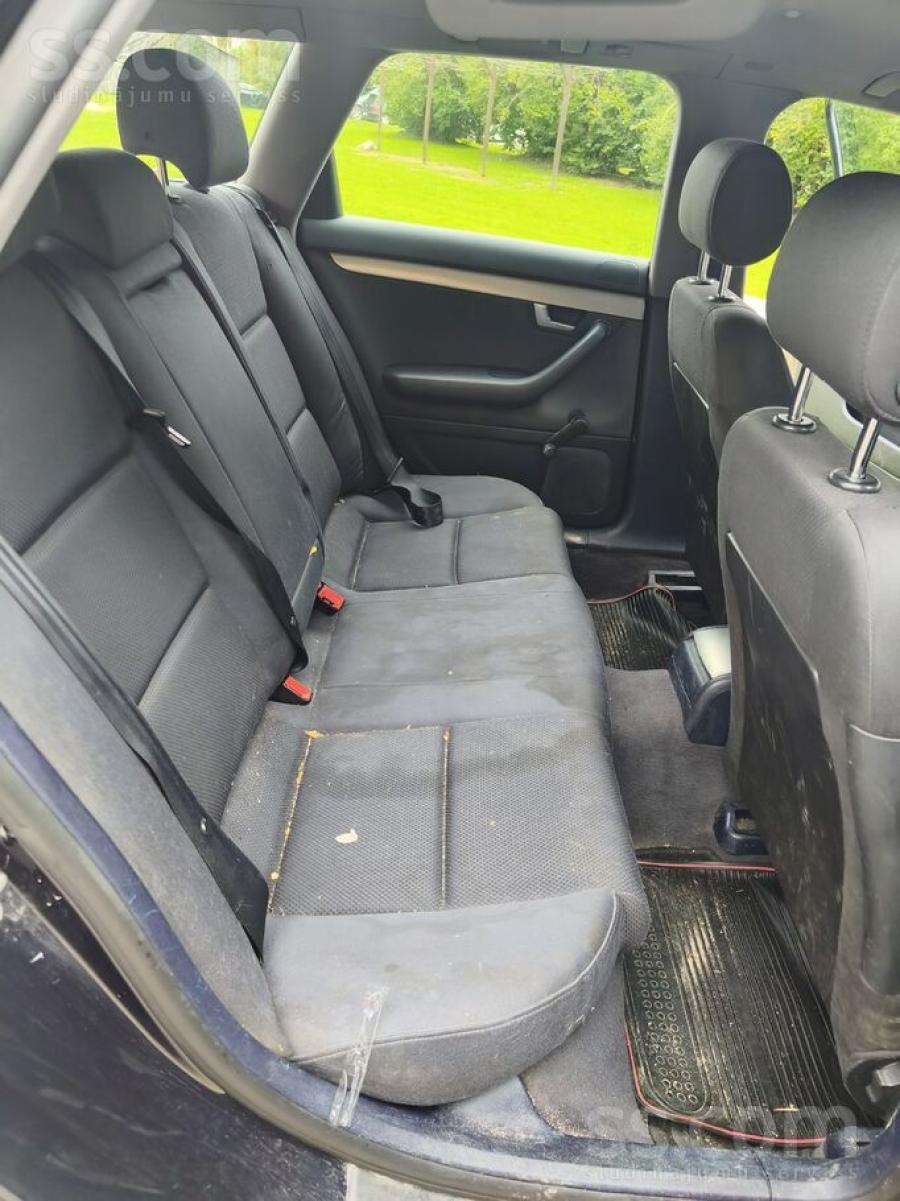 Melns Audi A4 2001 Tukums, ar dzinēja tilpumu 1.90 L un nobraukumu 419 tūkst. km par 895 €, foto 8 vietnē AUTOMOTO.COM.LV