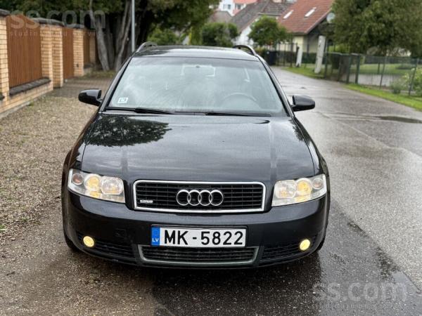 Melns Audi A4 2002 Kuldīga, ar dzinēja tilpumu 2.00 L un nobraukumu 315 tūkst. km par 876 €, foto 1 vietnē AUTOMOTO.COM.LV