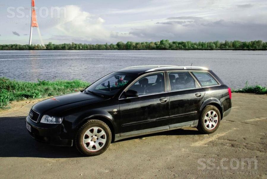 Melns Audi A4 2002 Rīga, ar dzinēja tilpumu 1.90 L un nobraukumu 336 tūkst. km par 600 €, foto 3 vietnē AUTOMOTO.COM.LV