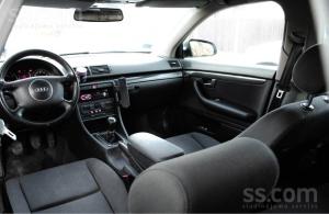Melns Audi A4 2002 Rīga, ar dzinēja tilpumu 1.90 L un nobraukumu 336 tūkst. km par 600 €, foto 7 vietnē AUTOMOTO.COM.LV