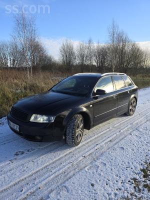 Melns Audi A4 2002 Talsi, ar dzinēja tilpumu 1.90 L un nobraukumu 425 tūkst. km par 2000 €, foto  vietnē AUTOMOTO.COM.LV