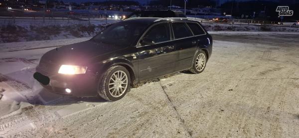 Melns Audi A4 2002 Vilkaviškis, ar dzinēja tilpumu 2.50 L un nobraukumu 366 tūkst. km par 1350 €, foto 1 vietnē AUTOMOTO.COM.LV