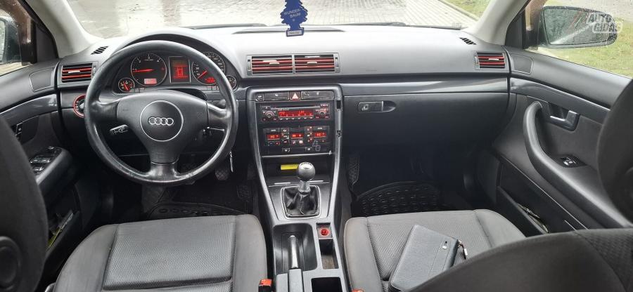 Melns Audi A4 2002 Vilkaviškis, ar dzinēja tilpumu 2.50 L un nobraukumu 366 tūkst. km par 1250 €, foto 6 vietnē AUTOMOTO.COM.LV