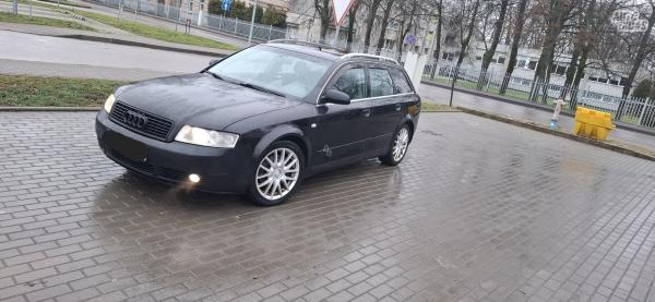 Melns Audi A4 2002 Vilkaviškis, ar dzinēja tilpumu 2.50 L un nobraukumu 366 tūkst. km par 1350 €, foto 10 vietnē AUTOMOTO.COM.LV