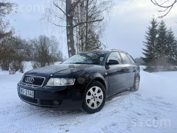 Black Audi A4 2002 in Cesis, with an engine capacity of 1.90 L and mileage of 427 thousand km for 1600 €, photo 2 on AUTOMOTO.COM.LV