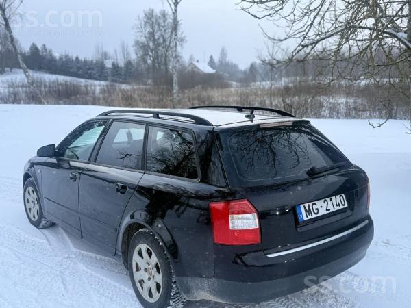 Black Audi A4 2002 in Cesis, with an engine capacity of 1.90 L and mileage of 427 thousand km for 1600 €, photo 4 on AUTOMOTO.COM.LV