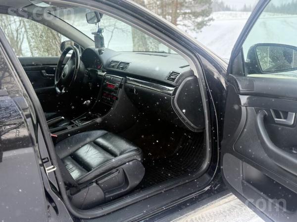 Black Audi A4 2002 in Cesis, with an engine capacity of 1.90 L and mileage of 427 thousand km for 1600 €, photo 7 on AUTOMOTO.COM.LV