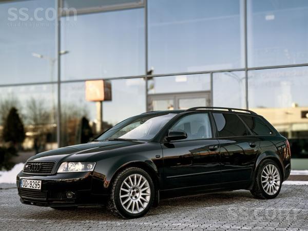 Black Audi A4 2002 in Riga, with an engine capacity of 1.90 L and mileage of 0 thousand km for 1790 €, photo 2 on AUTOMOTO.COM.LV