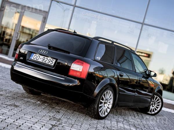 Black Audi A4 2002 in Riga, with an engine capacity of 1.90 L and mileage of 0 thousand km for 1790 €, photo 6 on AUTOMOTO.COM.LV
