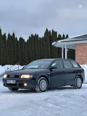 Black Audi A4 2002 in Vilnius, with an engine capacity of 1.90 L and mileage of 285 thousand km for 1350 €, photo 4 on AUTOMOTO.COM.LV