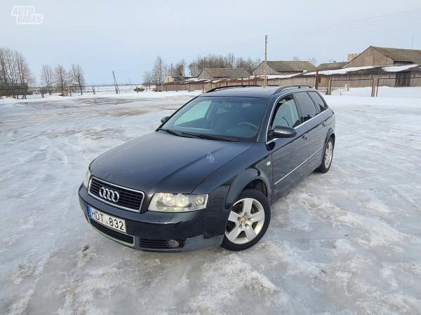 Black Audi A4 2002 in Marijampole, with an engine capacity of 1.90 L and mileage of 400 thousand km for 1350 €, photo 1 on AUTOMOTO.COM.LV