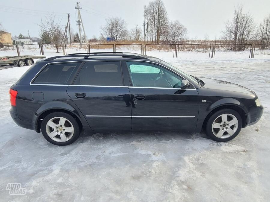 Melns Audi A4 2002 Marijampole, ar dzinēja tilpumu 1.90 L un nobraukumu 400 tūkst. km par 1350 €, foto 6 vietnē AUTOMOTO.COM.LV