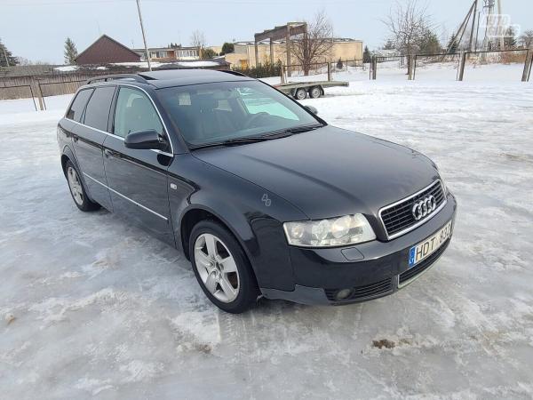 Black Audi A4 2002 in Marijampole, with an engine capacity of 1.90 L and mileage of 400 thousand km for 1350 €, photo 7 on AUTOMOTO.COM.LV