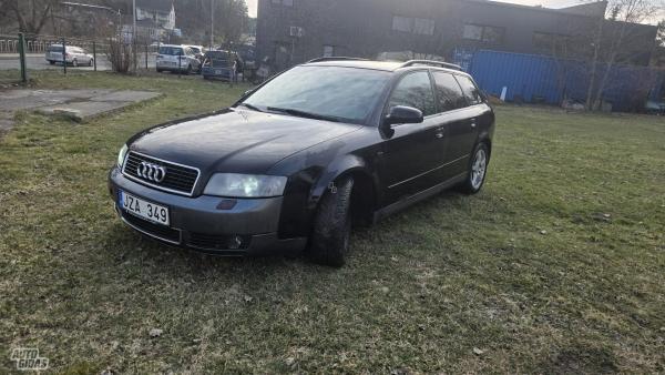 Black Audi A4 2002 in Prienai, with an engine capacity of 2.50 L and mileage of 422 thousand km for 1200 €, photo 3 on AUTOMOTO.COM.LV