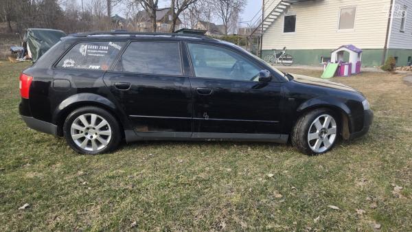 Black Audi A4 2002 in Prienai, with an engine capacity of 2.50 L and mileage of 422 thousand km for 1200 €, photo 7 on AUTOMOTO.COM.LV
