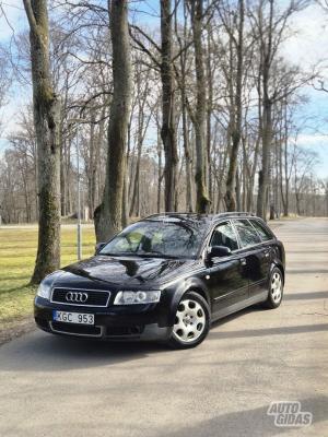 Black Audi A4 2002 in Prienai, with an engine capacity of 2.50 L and mileage of 320 thousand km for 750 €, photo  on AUTOMOTO.COM.LV