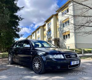 Black Audi A4 2002 in Tartu, with an engine capacity of 2.50 L and mileage of 362 thousand km for 2999 €, photo  on AUTOMOTO.COM.LV