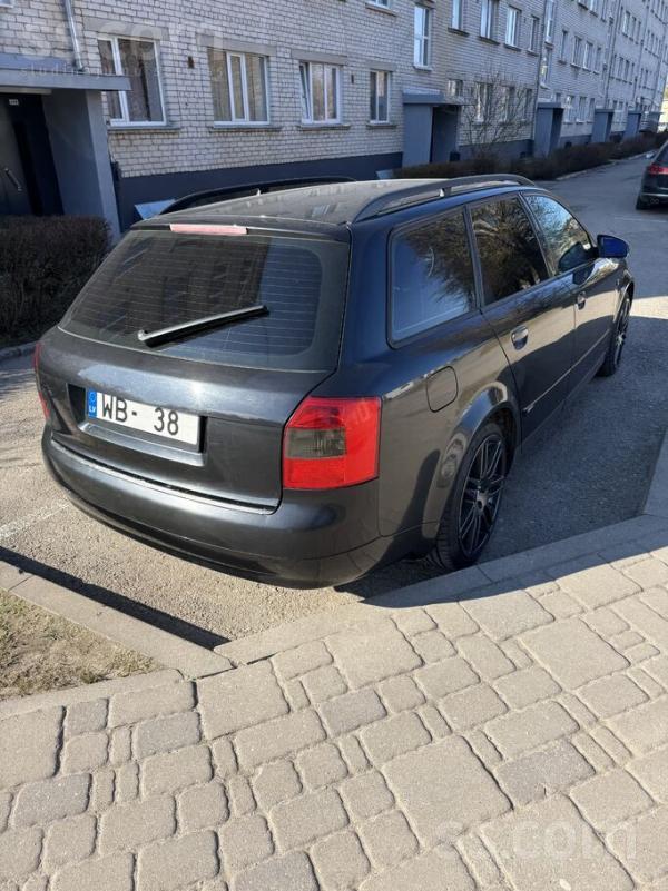 Черный Ауди А4 2002 в Айзкраукле, объемом двигателя 1.90 л и пробегом 365 тыс. км за 2100 €, фото 3 на AUTOMOTO.COM.LV