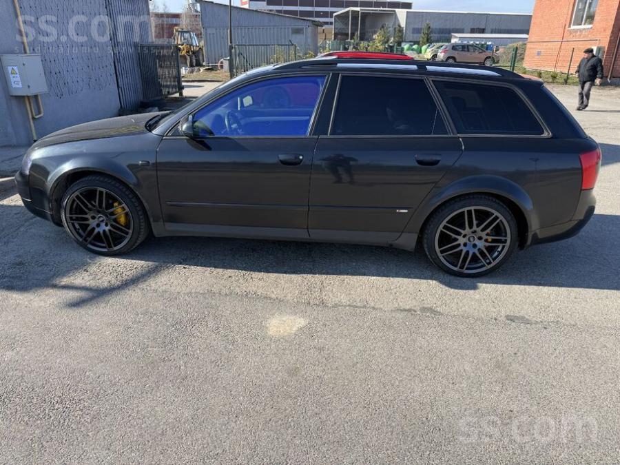 Black Audi A4 2002 in Aizkraukle, with an engine capacity of 1.90 L and mileage of 365 thousand km for 2100 €, photo 6 on AUTOMOTO.COM.LV