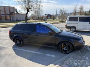 Black Audi A4 2002 in Aizkraukle, with an engine capacity of 1.90 L and mileage of 365 thousand km for 2100 €, photo 8 on AUTOMOTO.COM.LV