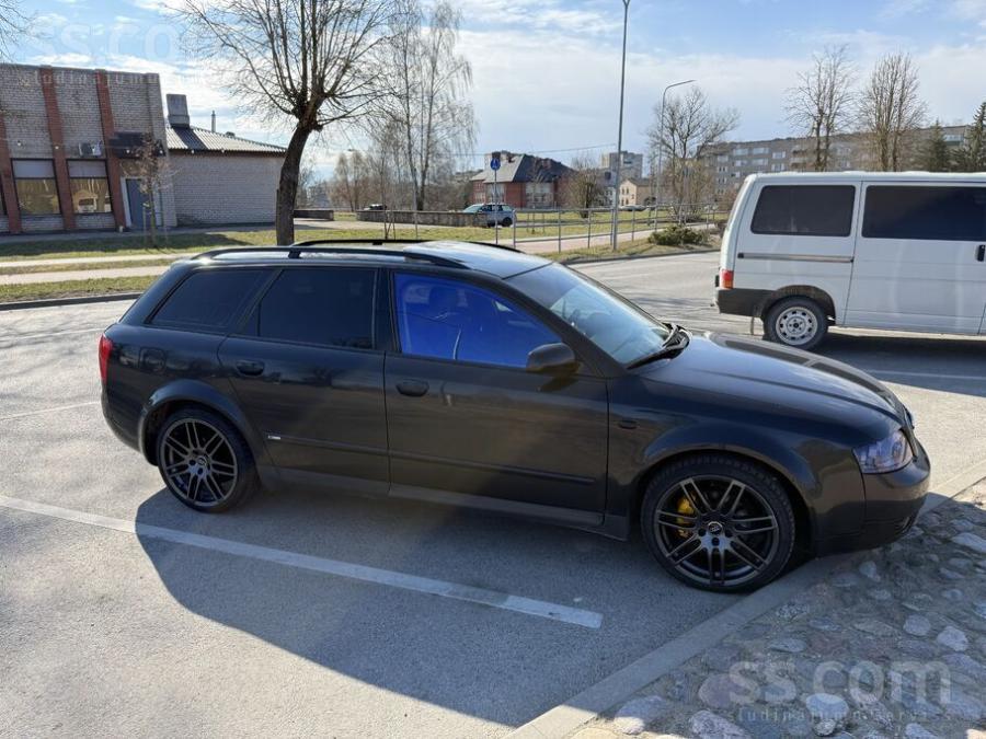 Black Audi A4 2002 in Aizkraukle, with an engine capacity of 1.90 L and mileage of 365 thousand km for 2100 €, photo 8 on AUTOMOTO.COM.LV
