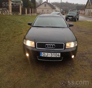 Melns Audi A4 2002 Ludza, ar dzinēja tilpumu 1.90 L un nobraukumu 492 tūkst. km par 1800 €, foto  vietnē AUTOMOTO.COM.LV