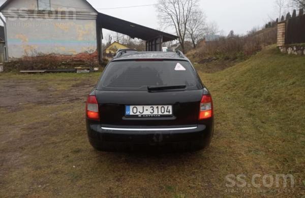Black Audi A4 2002 in Ludza, with an engine capacity of 1.90 L and mileage of 492 thousand km for 1800 €, photo 2 on AUTOMOTO.COM.LV