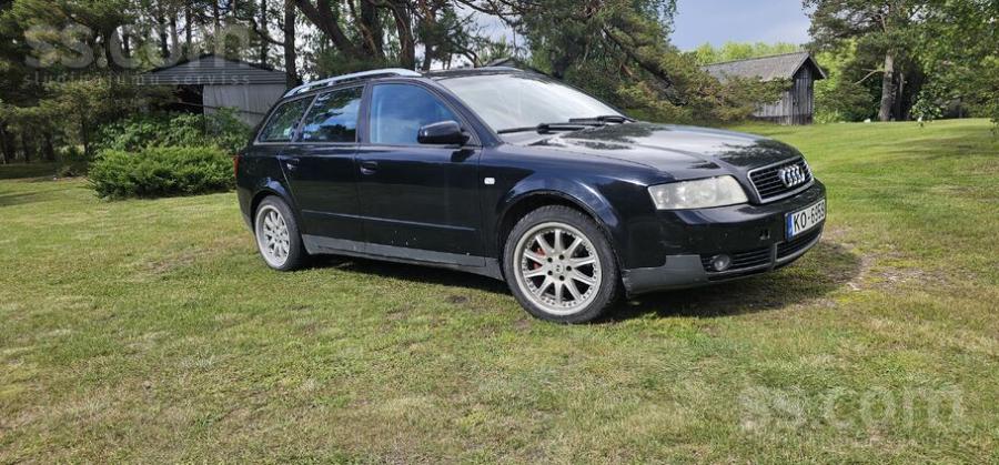 Melns Audi A4 2002 Dobele, ar dzinēja tilpumu 1.60 L un nobraukumu 365 tūkst. km par 1200 €, foto 4 vietnē AUTOMOTO.COM.LV
