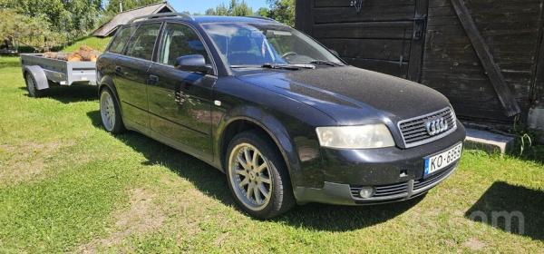 Melns Audi A4 2002 Dobele, ar dzinēja tilpumu 1.60 L un nobraukumu 365 tūkst. km par 980 €, foto 2 vietnē AUTOMOTO.COM.LV