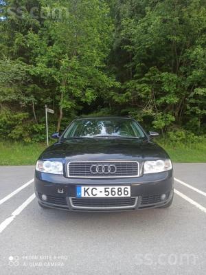 Black Audi A4 2002 in Valka, with an engine capacity of 2.00 L and mileage of 234 thousand km for 1800 €, photo  on AUTOMOTO.COM.LV