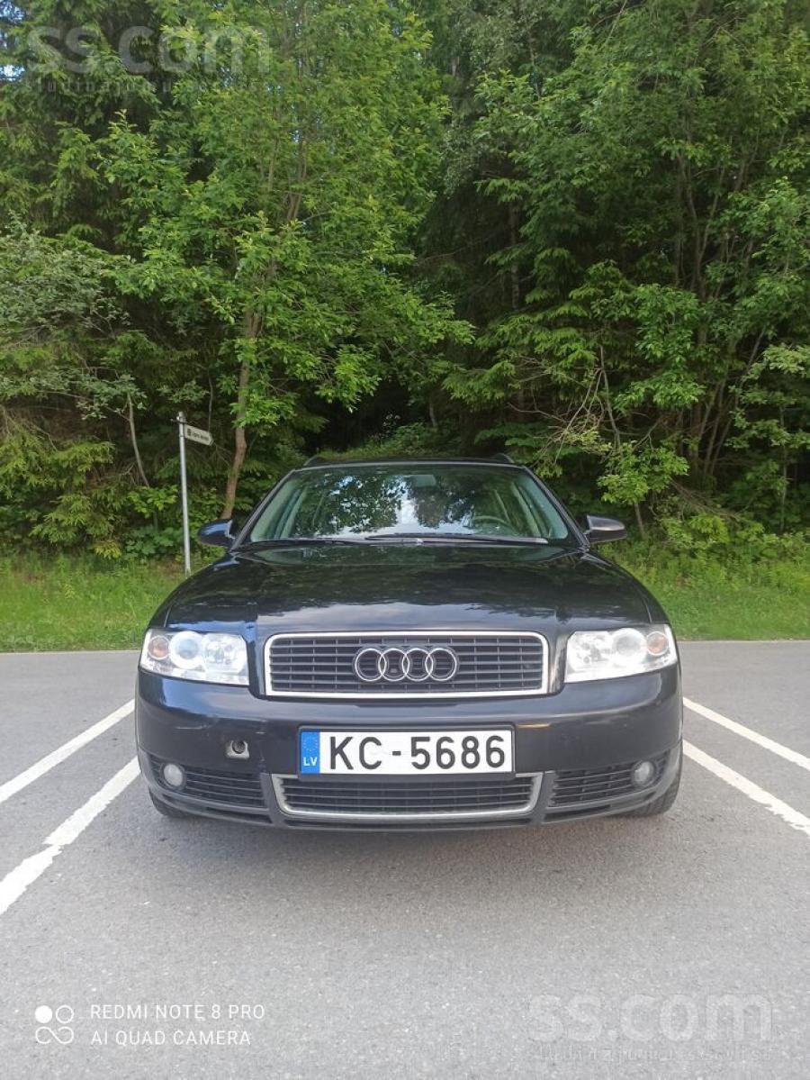 Melns Audi A4 2002 Valka, ar dzinēja tilpumu 2.00 L un nobraukumu 234 tūkst. km par 1800 €, foto 1 vietnē AUTOMOTO.COM.LV