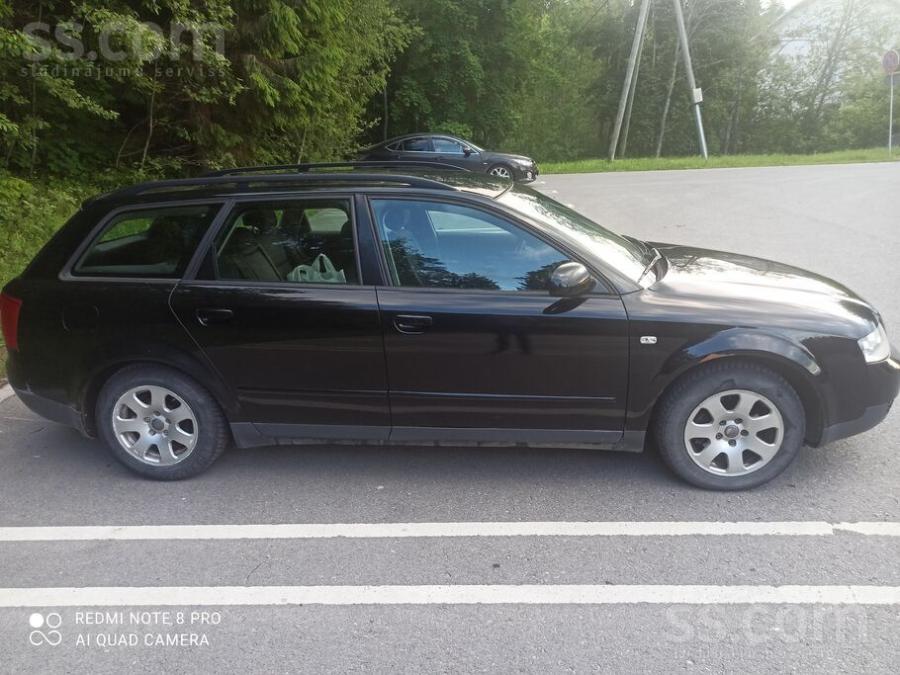 Melns Audi A4 2002 Valka, ar dzinēja tilpumu 2.00 L un nobraukumu 234 tūkst. km par 1800 €, foto 5 vietnē AUTOMOTO.COM.LV