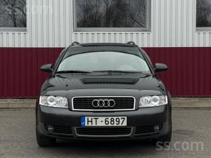 Black Audi A4 2002 in Riga, with an engine capacity of 1.80 L and mileage of 0 thousand km for 1390 €, photo 6 on AUTOMOTO.COM.LV
